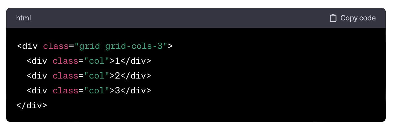 Introduction to Tailwind CSS Grids | Cult of Bits Learning